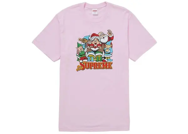 Supreme Naughty Tee Shirt - Light Pink