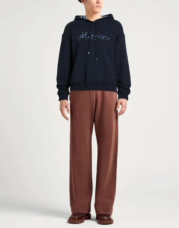 Missoni Cotton French Terry Sweatshirt - Blue