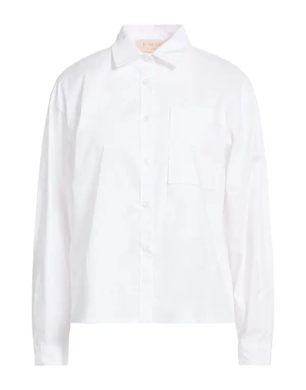 KAOS Poplin Shirt With Fringes