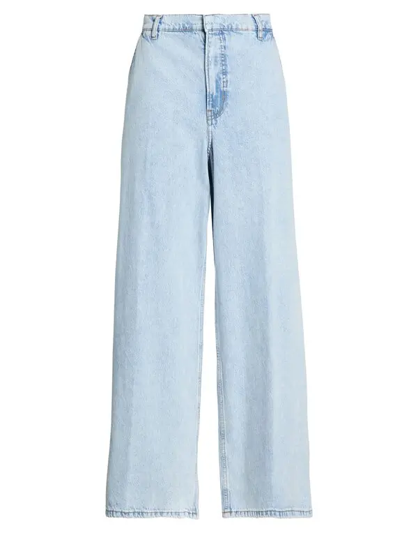 FRAME The Wide Trouser Jeans - Blue