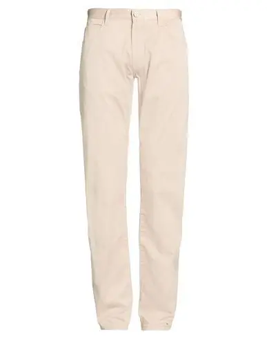 Giorgio Armani Casual Cotton-elastane Pants - Sand