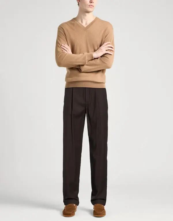Giorgio Armani Tapered Virgin Wool Pants