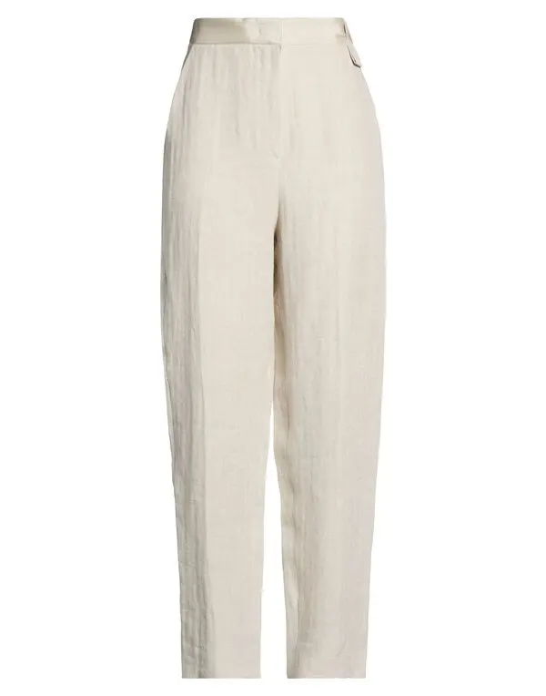 Emporio Armani Linen Viscose Tapered Pants