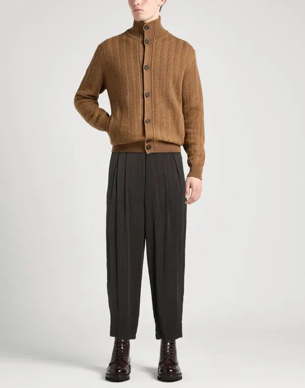 Giorgio Armani Cupro And Viscose Trousers