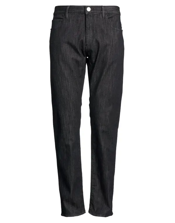Giorgio Armani Straight-leg Jeans - Black