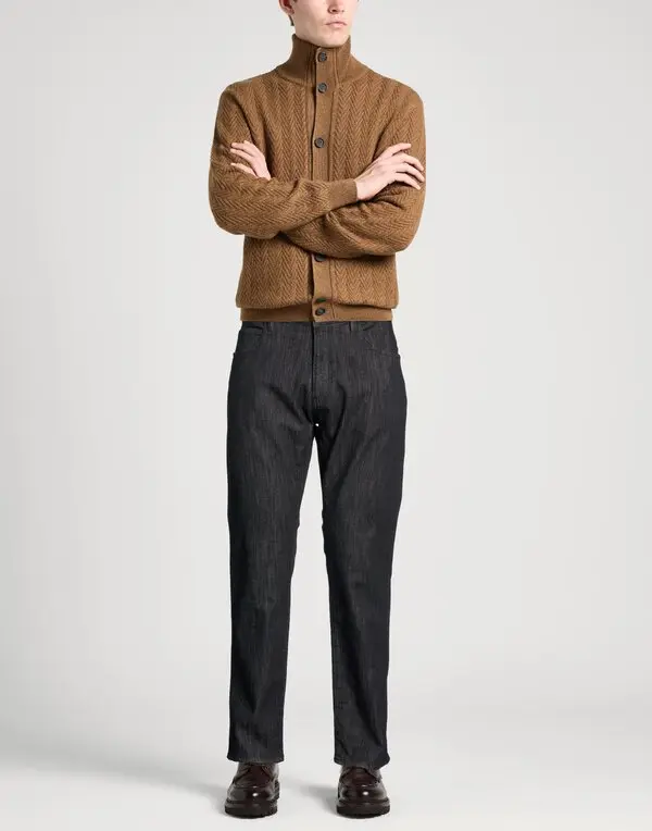 Giorgio Armani Straight-leg Jeans - Black