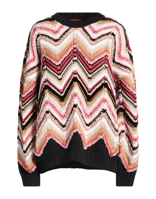 Missoni Zigzag Knit Sweater - Beige