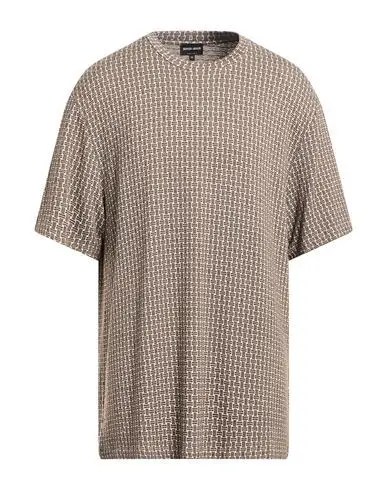 Giorgio Armani Sweatshirt In Viscose And Elastane - Brown