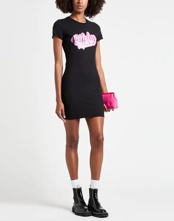 Dsquared2 Cotton Mini T-shirt Dress