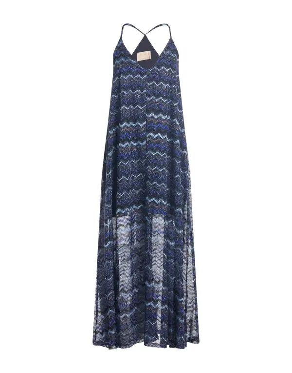 KAOS Midi Flared Knit Dress