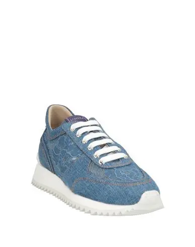 LE SILLA Leather Sneakers - Blue