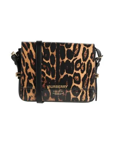 Burberry Leather Cross-body Bag - Camel