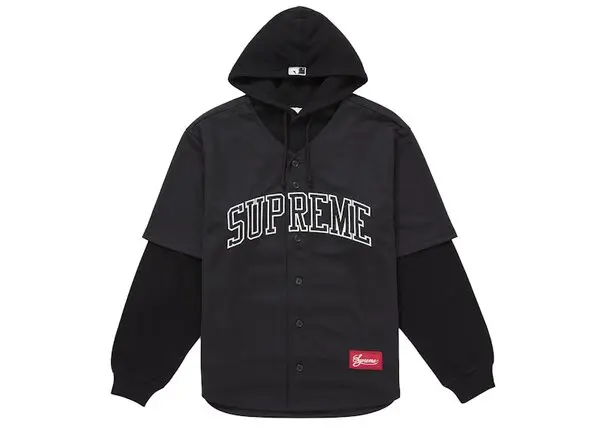 Supreme Chicago White Sox Hooded Baseball Jersey
