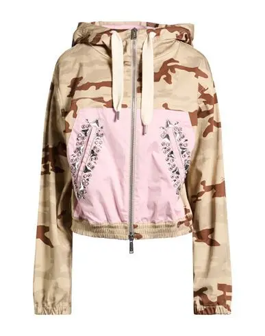 Dsquared2 Cotton Blend Camouflage Jacket