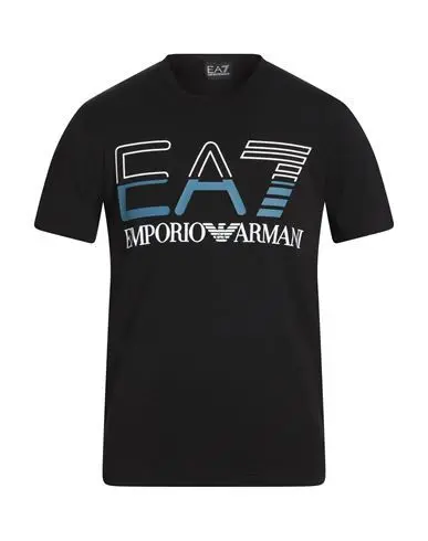EA7 T-shirt Size Cotton, Elastane - Black