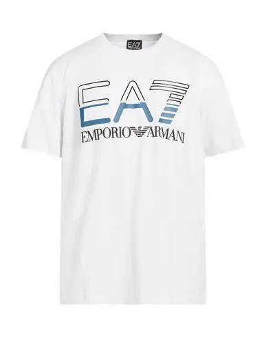EA7 T-shirt Size Cotton, Elastane - White