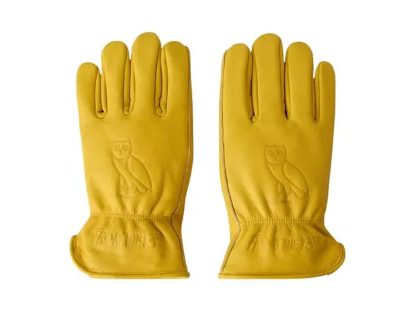 OVO X Friday The 13th Work Gloves - Yellow