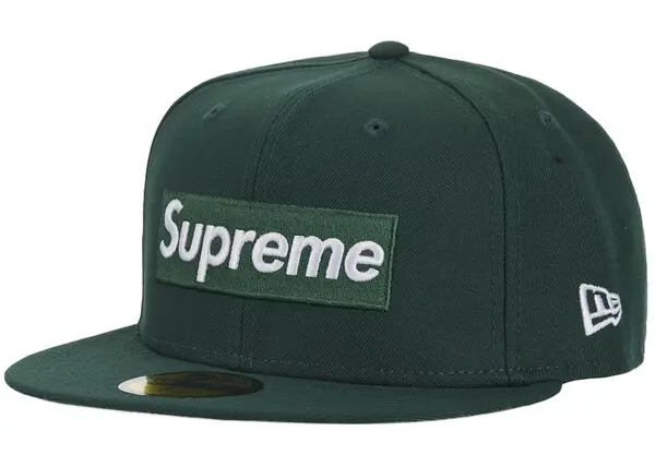 Supreme Mlb Teams Box Logo New Era 59fifty Cap - Green