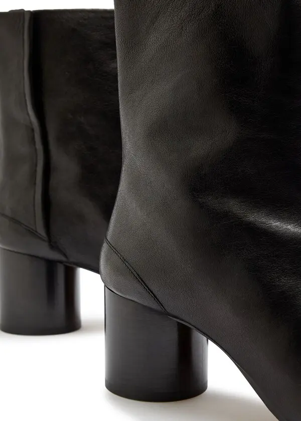 MAISON MARGIELA Tabi 60 Leather Ankle Boots