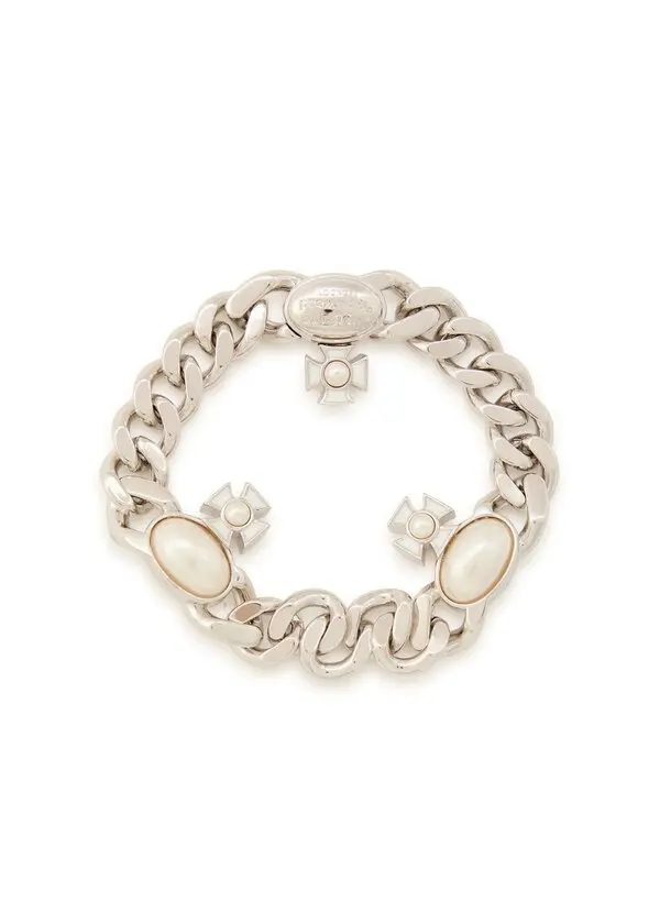 VIVIENNE WESTWOOD The Gaby Orb-charm Chain Bracelet - Silver