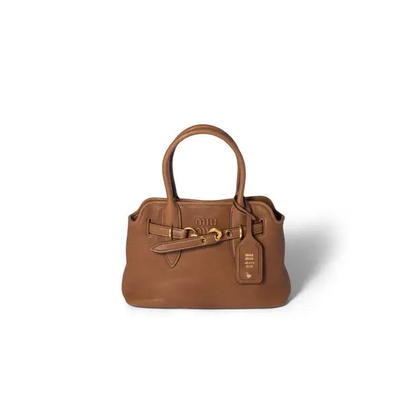 Miu Miu Aventure Nappa Leather Bag