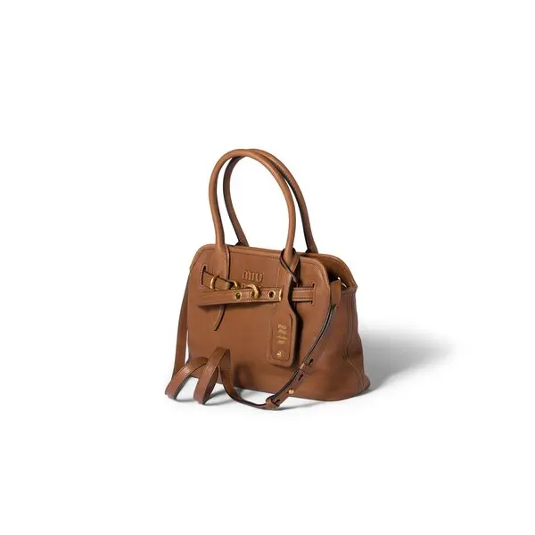 Miu Miu Aventure Nappa Leather Bag