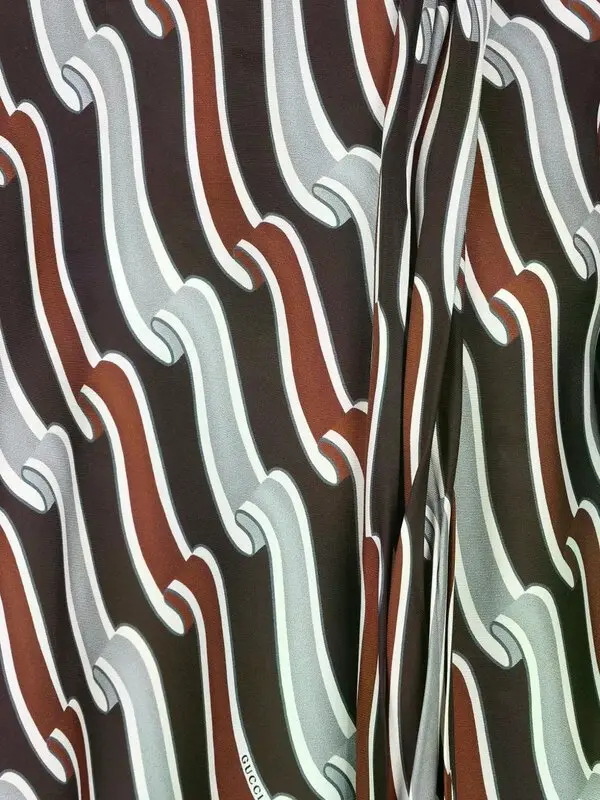 Gucci Printed Silk Blouse
