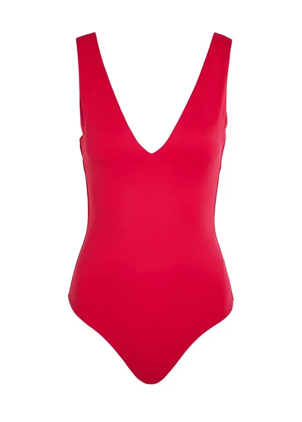 Good American Scuba Stretch-jersey Bodysuit