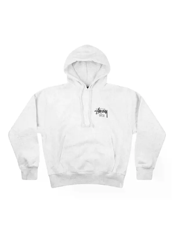 StÜssy Long-sleeve Logo Hoodie - Grey
