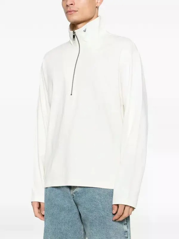 Emporio Armani Zip-collar Sweater