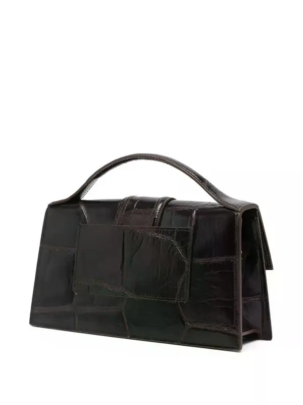Jacquemus Bambino Top-handle Tote - Brown