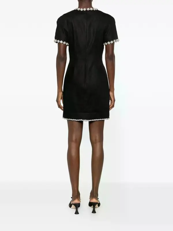 Zimmermann Rebellion Embellished Mini Dress