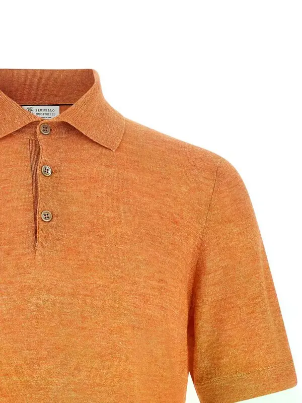 Brunello Cucinelli Short-sleeve Polo Shirt