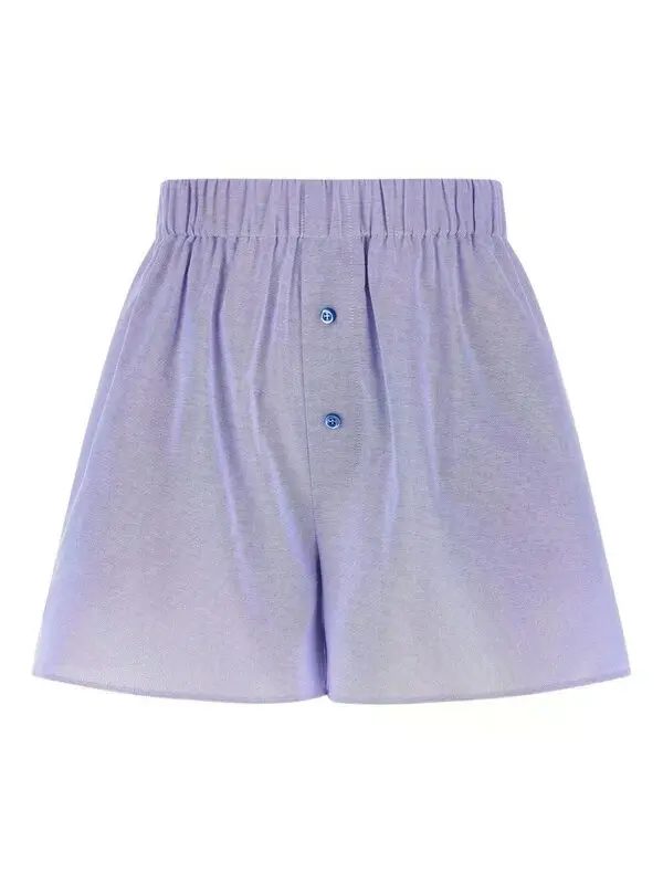 Andamane Cotton Shorts Set - Blue