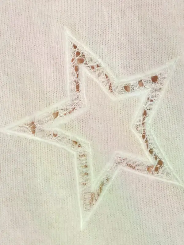 LoveShackFancy Star-lace Sweater