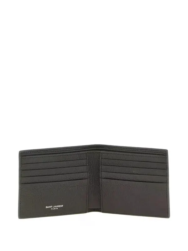 Saint Laurent East/west Leather Wallet