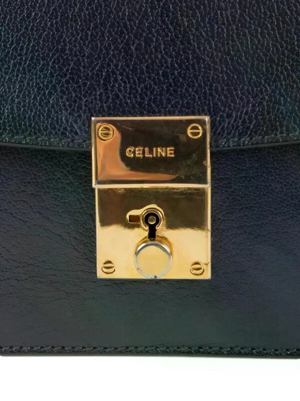 Celine 1970s Leather Clutch Bag