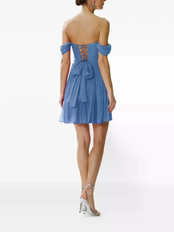 FRAMBOISE Khalesi Off-shoulder Mini Dress