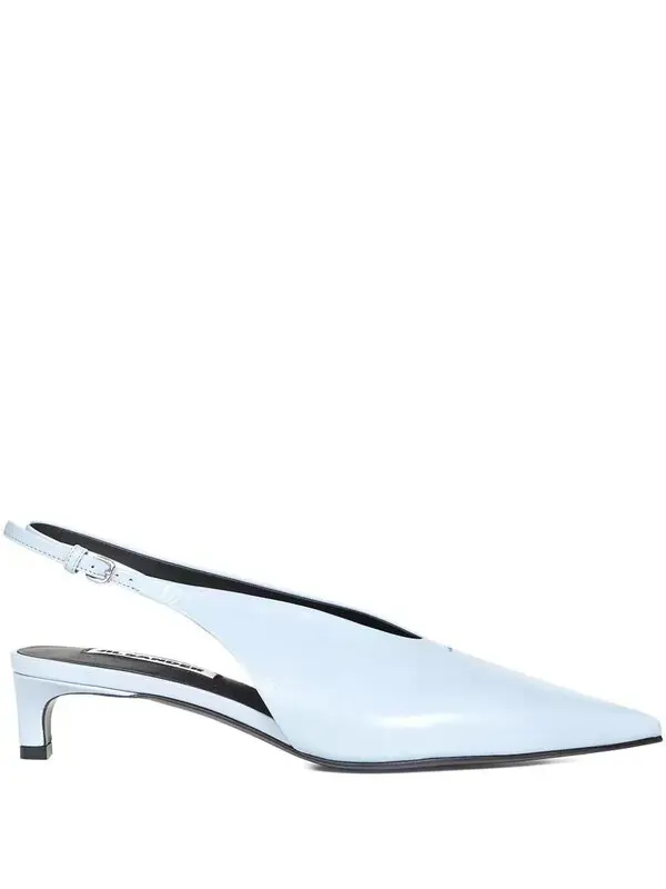 JIL SANDER Pointed Pumps With Adjustable Strap