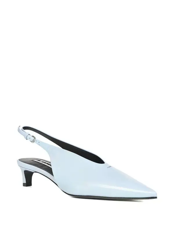 JIL SANDER Pointed Pumps With Adjustable Strap