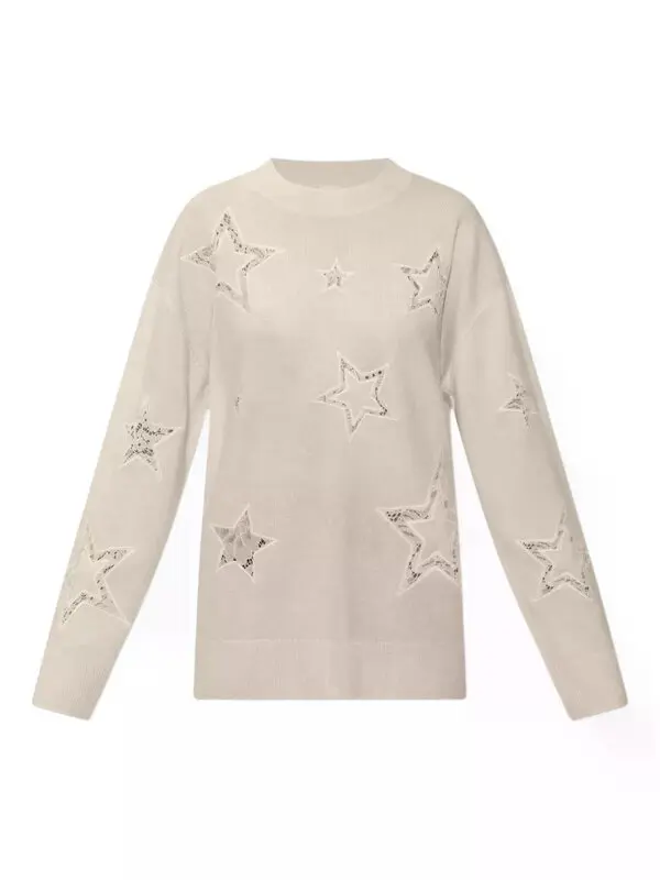 LoveShackFancy Star-lace Sweater