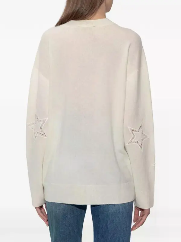 LoveShackFancy Star-lace Sweater
