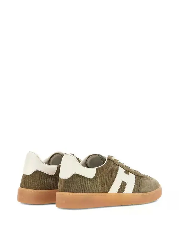 Hogan Logo-appliqué Sneakers - Green