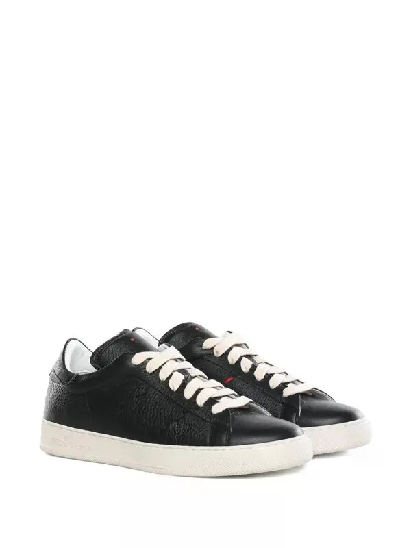 Kiton Pebbled Leather Trainers