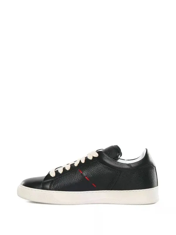 Kiton Pebbled Leather Trainers