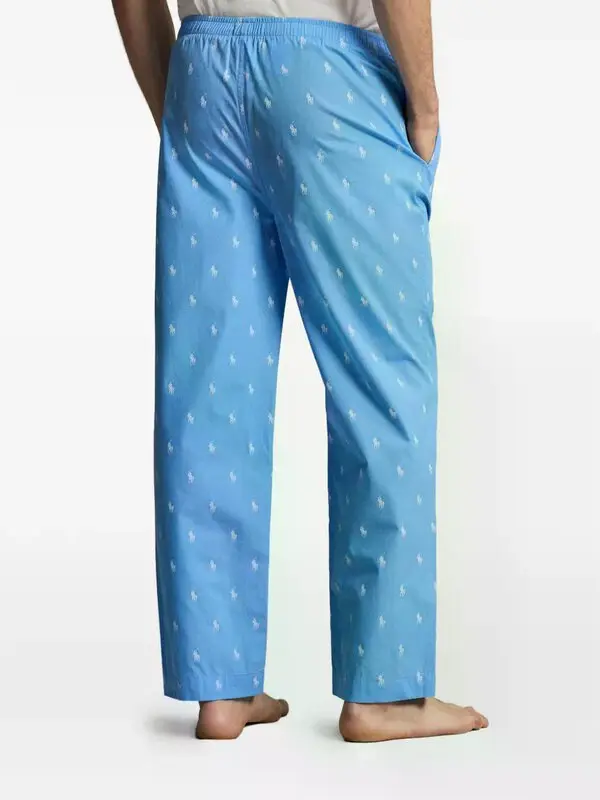 Polo Ralph Lauren Logo-pattern Pajama Pants