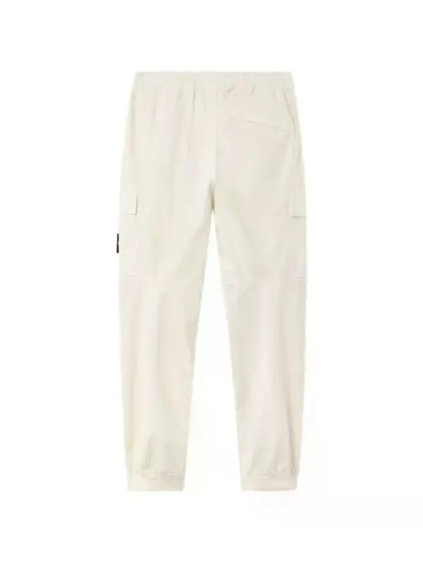 Stone Island Stretch Organic Cotton Twill Cargo Pants
