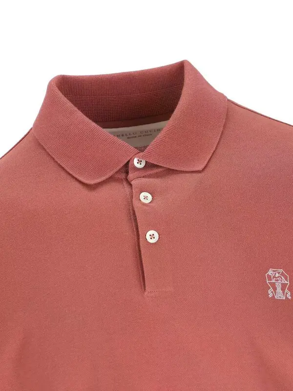 Brunello Cucinelli Logo Polo Shirt