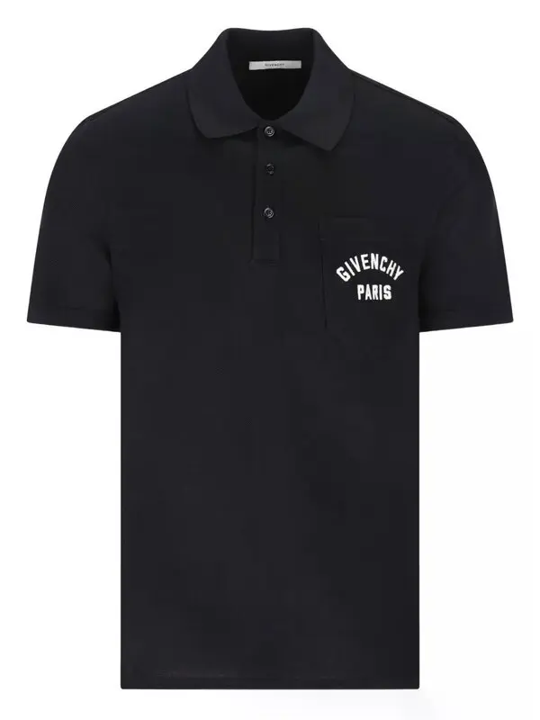 Givenchy Logo Polo Shirt - Blue