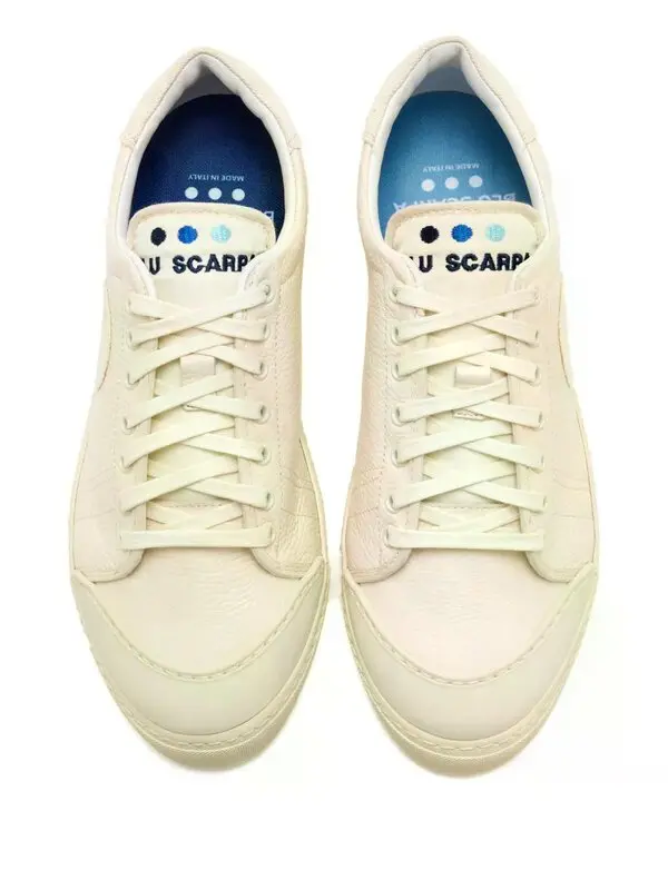 BLU SCARPA Round-patch Sneakers